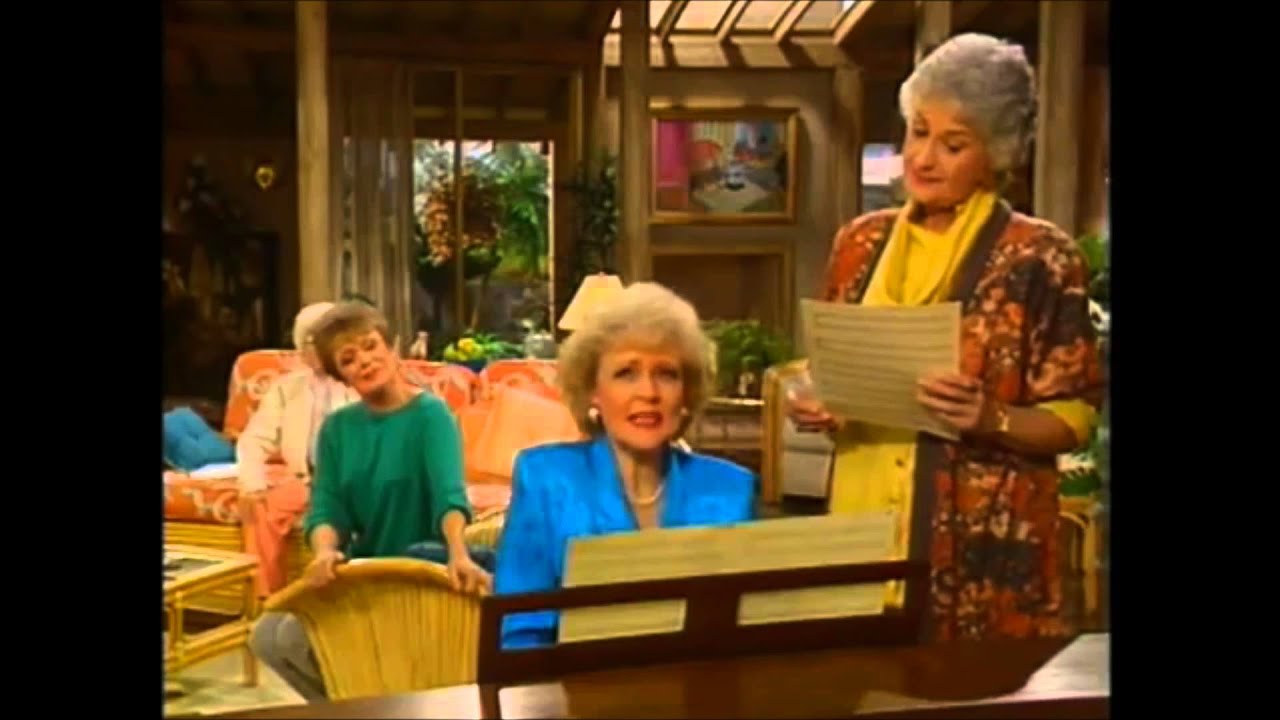 The Golden Girls Best Performances Part 1 - YouTube