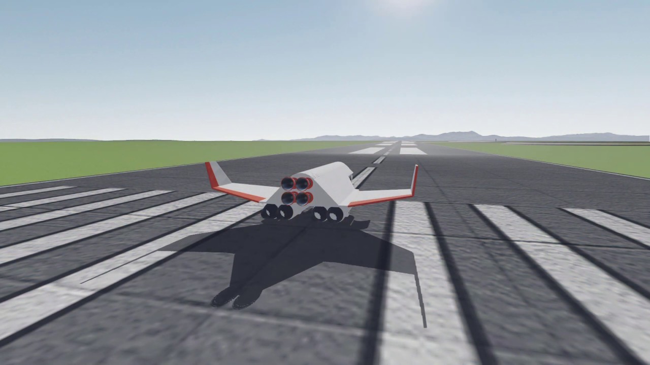 SimpleRockets 2 | SSTO Space Plane - YouTube