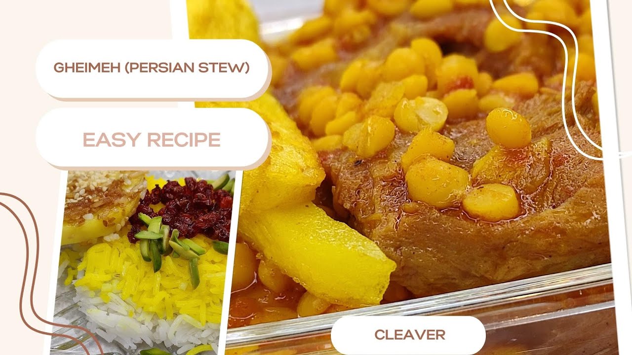 Gheimeh Recipe (Khoresht Gheymeh) with Persian Rice | Easy and ...