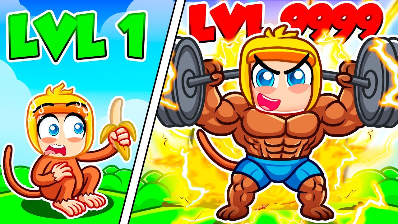 I Unlocked MAX STRENGTH Monkey in Roblox Monkey Ascension! - YouTube