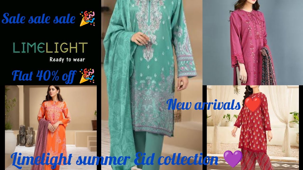 LIMELIGHT || LIMELIGHT NEW SUMMER EID COLLECTION MARCH 2025 || STITCHED ...