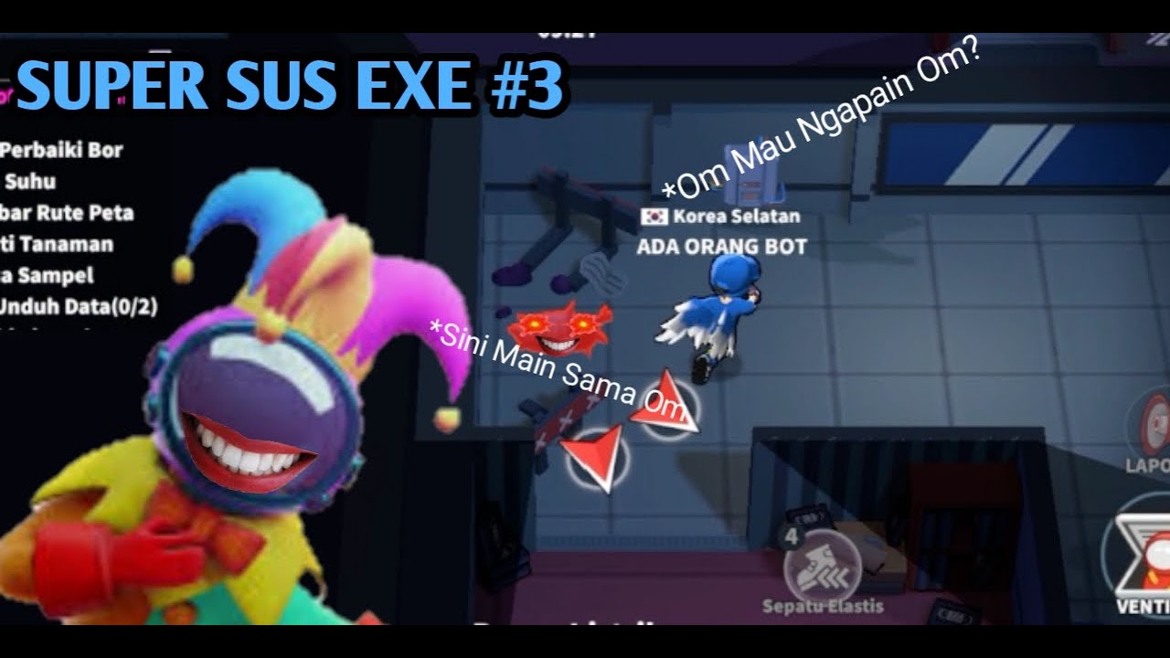 SUPER SUS EXE #3 | PENNYWISE NGENDOK - YouTube