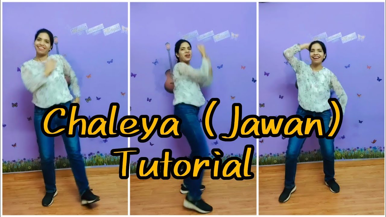 Chaleya (Jawan) Song | Tutorial with music | Easy Dance steps | Learn ...
