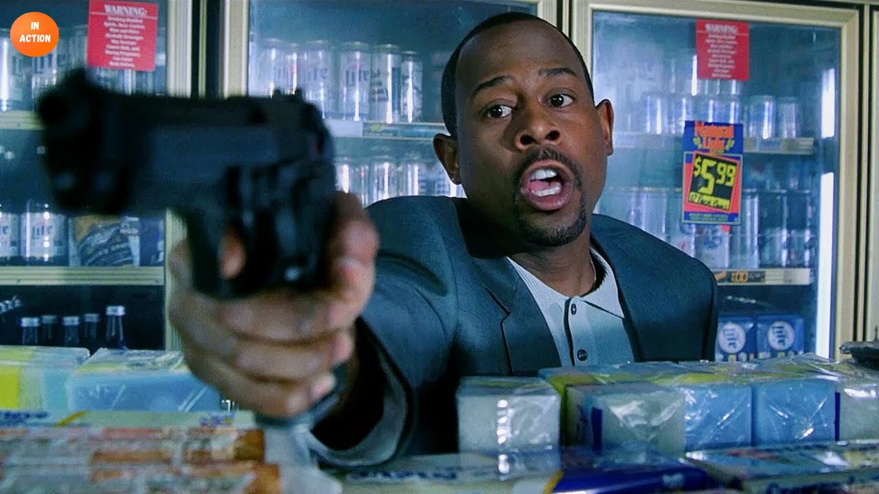 Criminal in the store scene - Blue Streak 1999 (comedy,action,crime ...