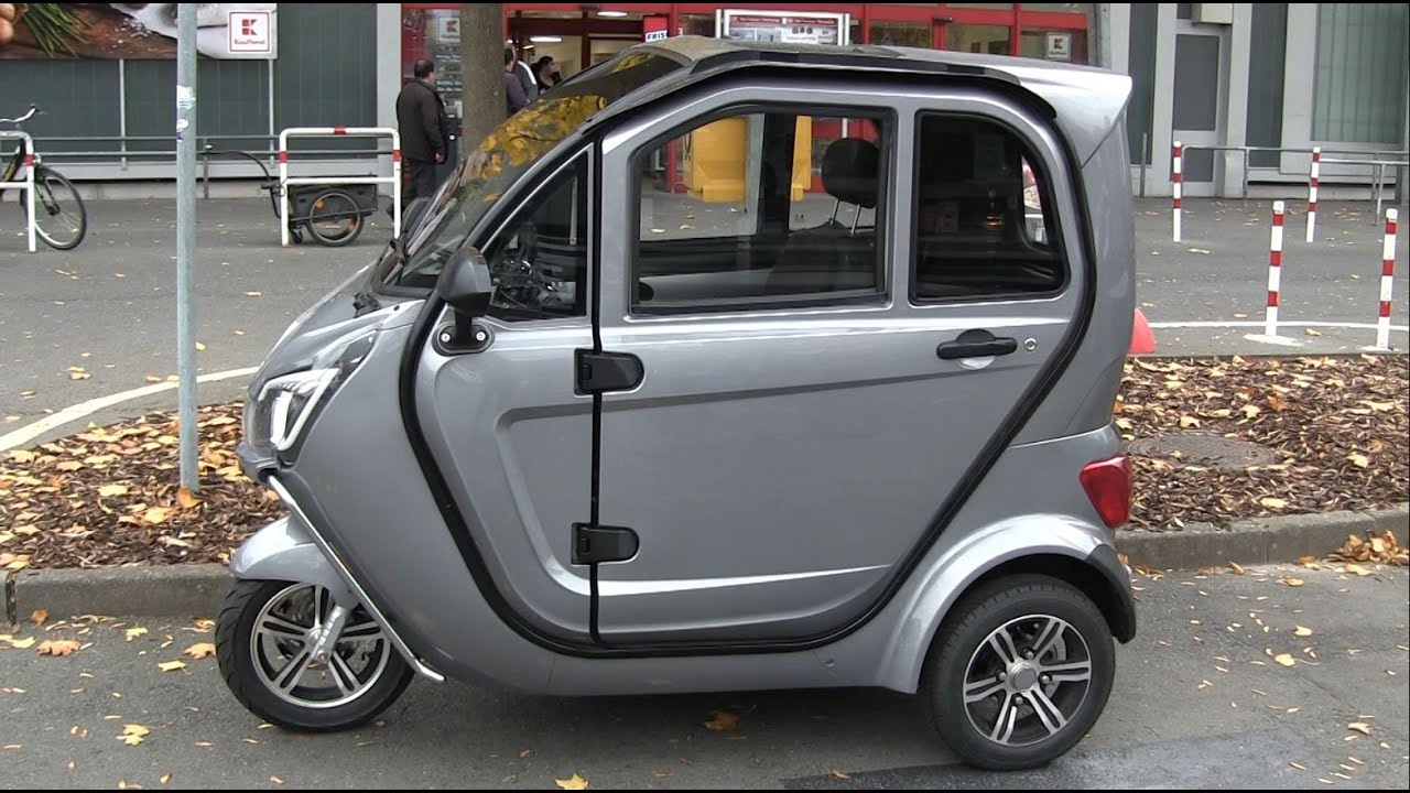 Dreirad Elektro - Kabinenfahrzeug Kabinenroller / City Mini - Auto ...