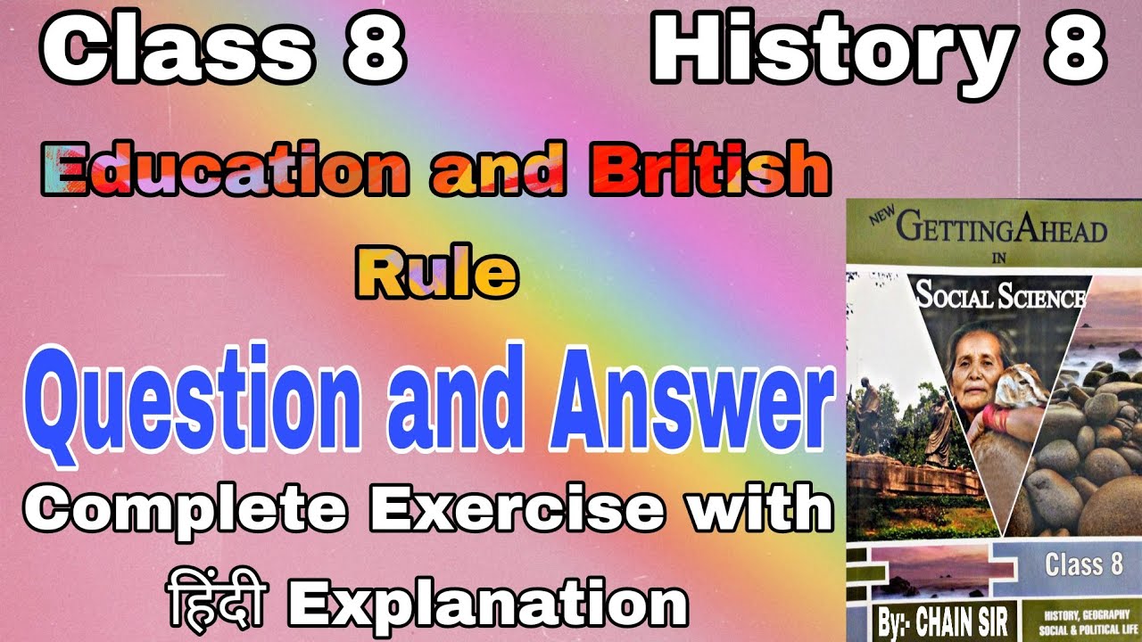 Answer Key Class 8 History 8 Education And British Rule New Getting answer-key-class-8-history-8-education-and-british-rule-new-getting