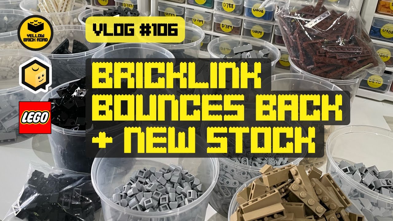 Bricklink Bounces Back + New Stock – LEGO Bricklink Seller Vlog #106 ...