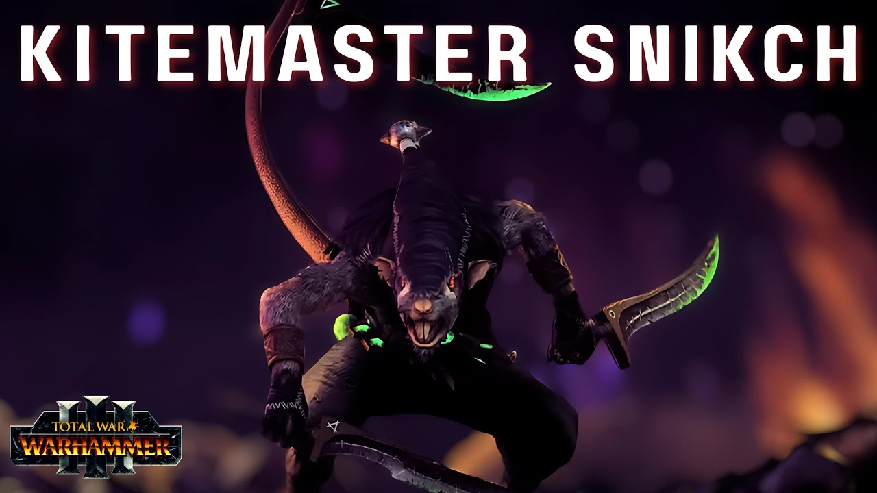 Orc Kiting┃ Deathmaster Snikch - Immortal Empires #1┃Warhammer 3 - YouTube