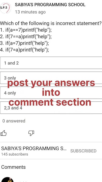 Problem Based On If Statement In C Shorts Viral Cprogramming Ifstatement Youtube