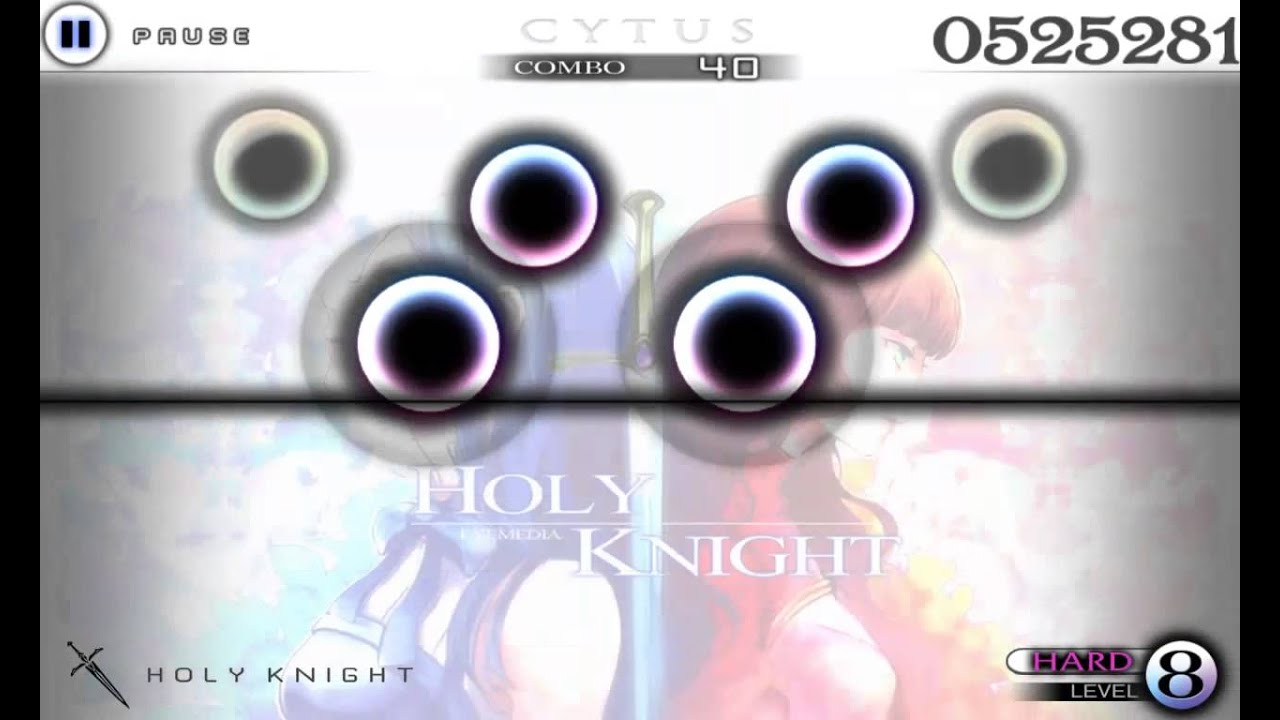 [Cytus] Cytus Gameplay - Holy Knight(Hard) - 900823 - YouTube