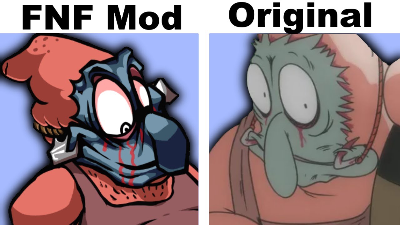 Leatherface Patrick FNF Mod VS Original - Friday Night Funkin' - YouTube