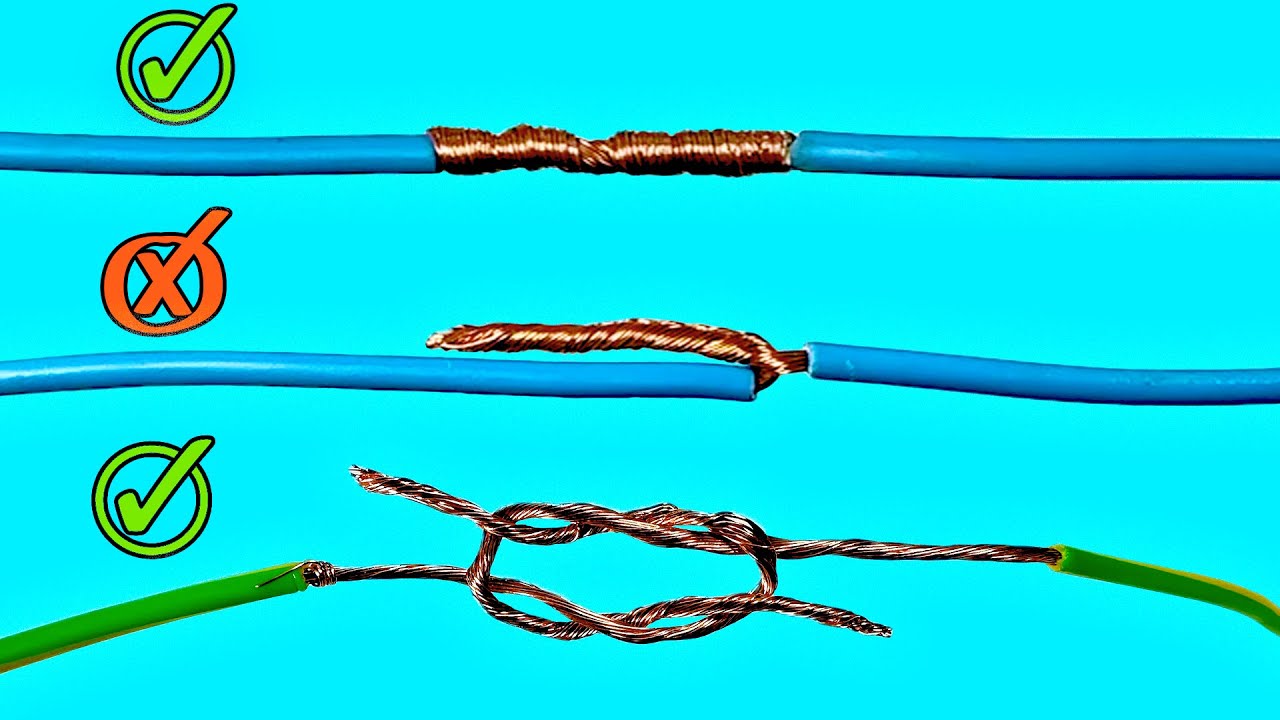 AMAZING IDEA TO CONNECT ELECTRICAL CABLES TOGETHER! - YouTube