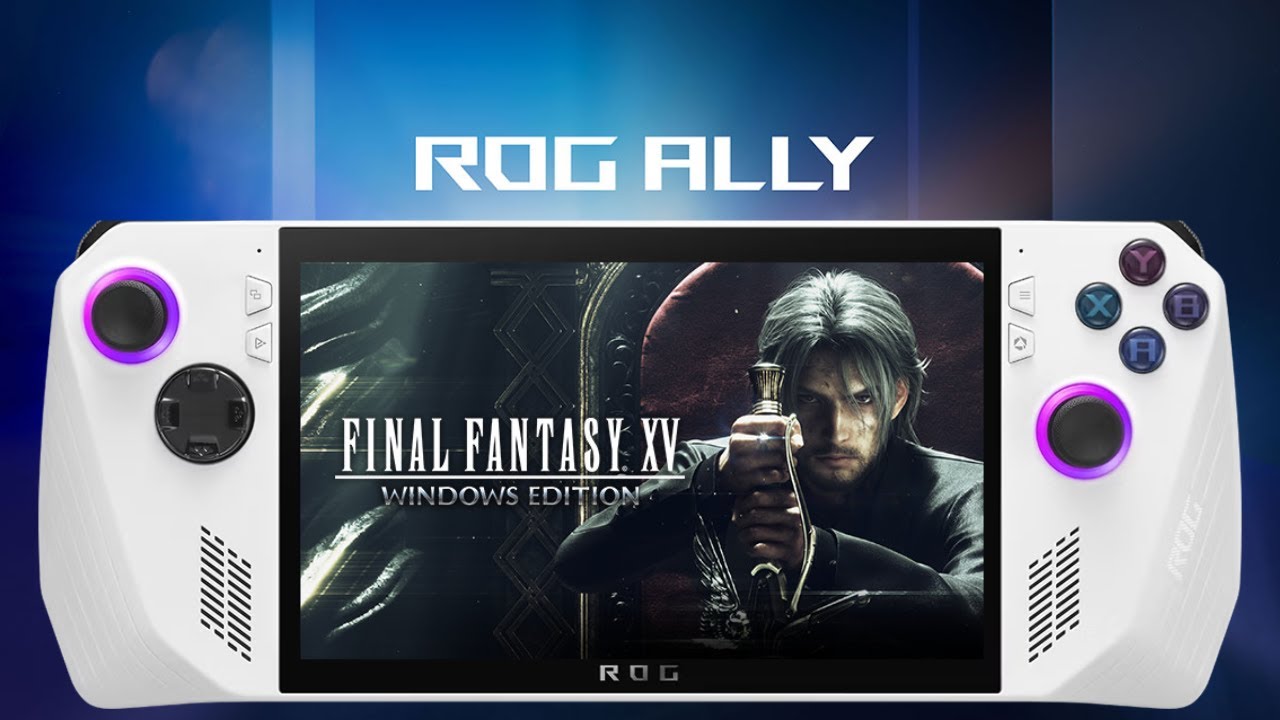 Final Fantasy XV Windows Edition | Rog Ally Ryzen Z1 Extreme - YouTube