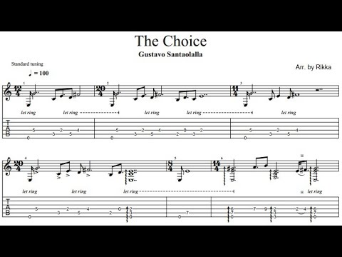 The last of Us - The Choice (Guitar Tabs) - YouTube