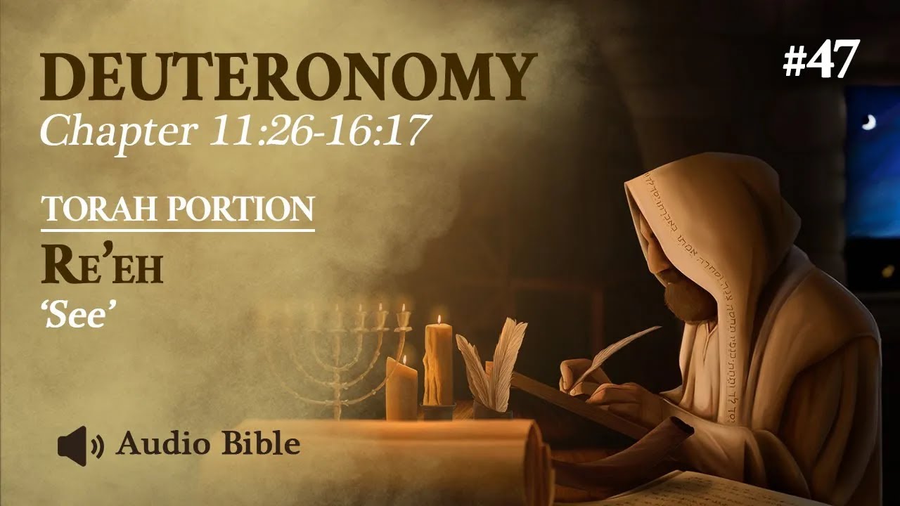 [Audio Bible] Torah Portion Re'eh - See | Deuteronomy 11:26-16:17 - YouTube