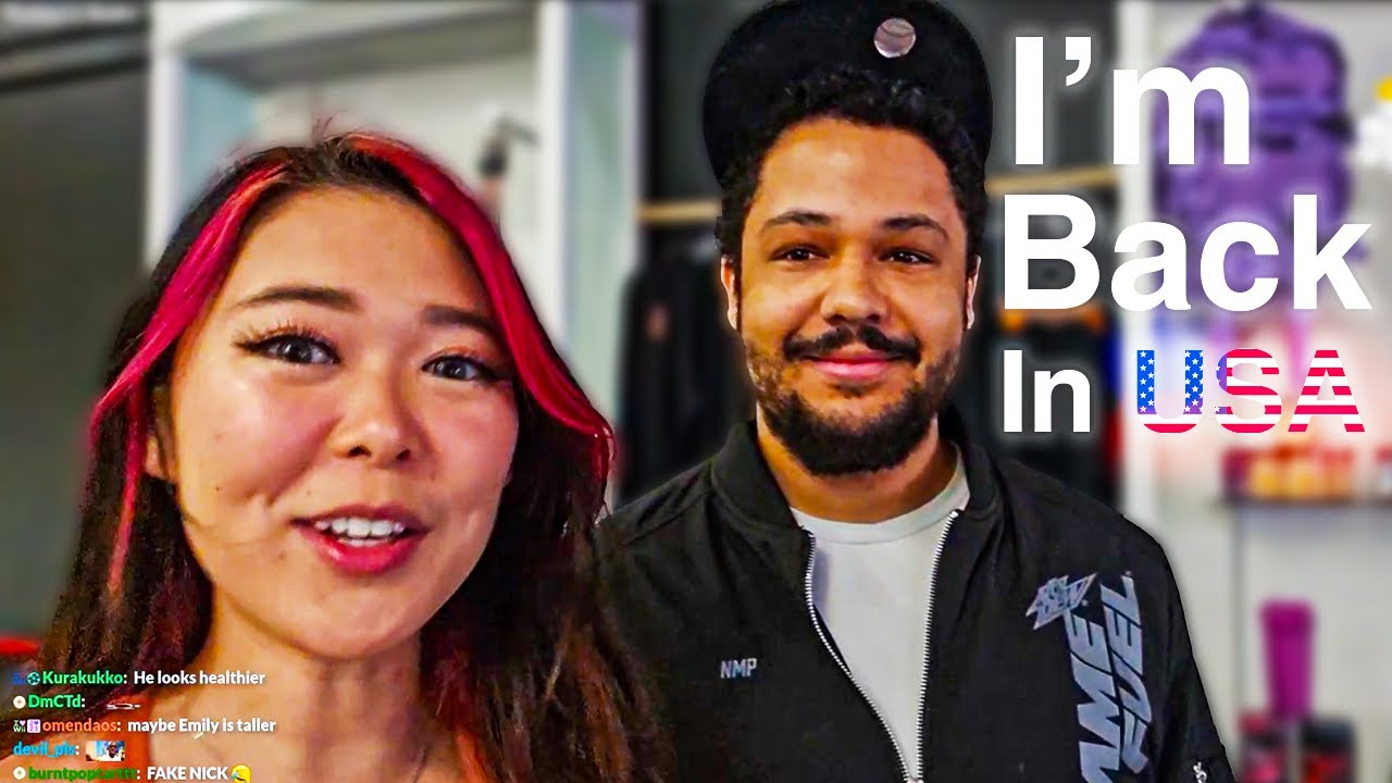 I'm Back, Visiting Mizkif & Knuts New Gym w/ ExtraEmily WakeWilder | Nick & Malena - YouTube