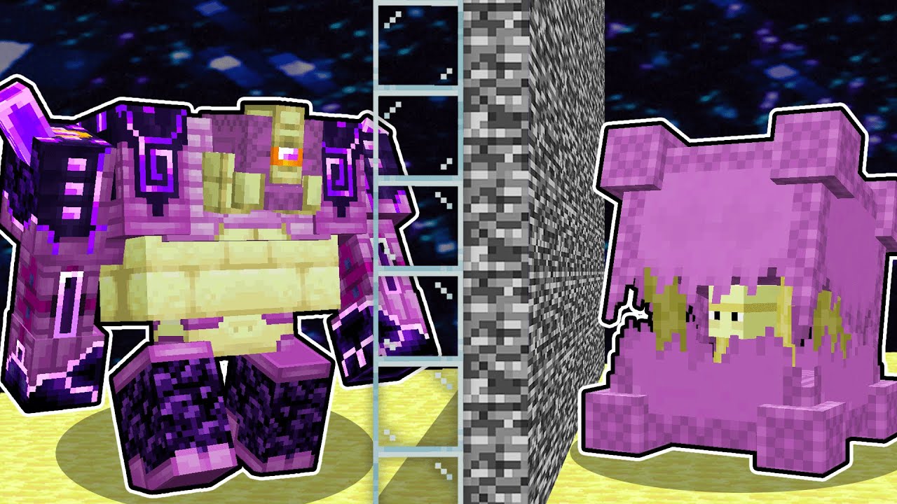 I CHEATED in an END Minecraft Mob Battle... - YouTube