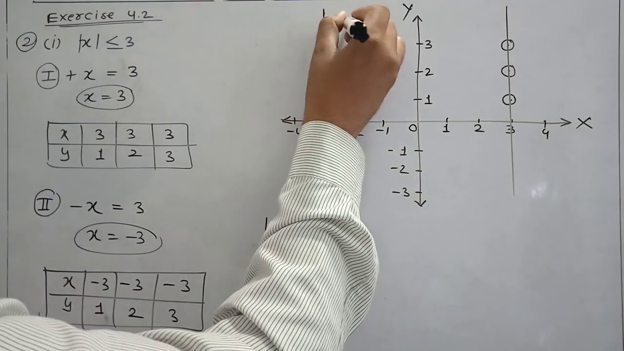 Full Exercise 4 2 Linear In equation Graph Class 10 Maths RBSE Mann Ki ...