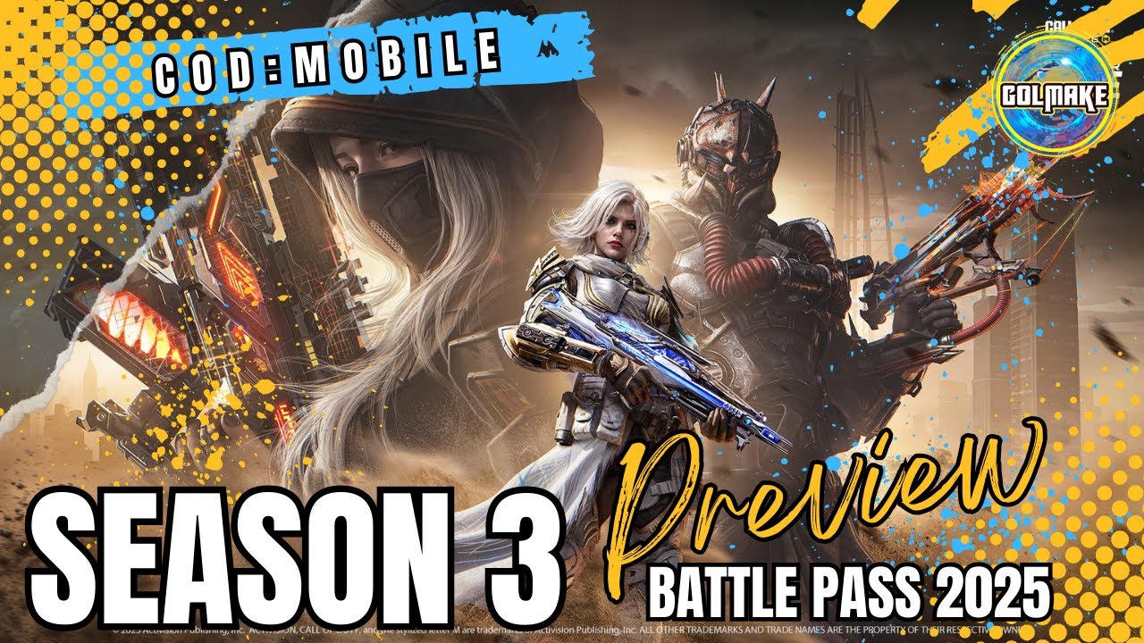 🔥 CODM Season 3 Battle Pass Review 🚀 | Cyber Mirage Rewards, Skins ...