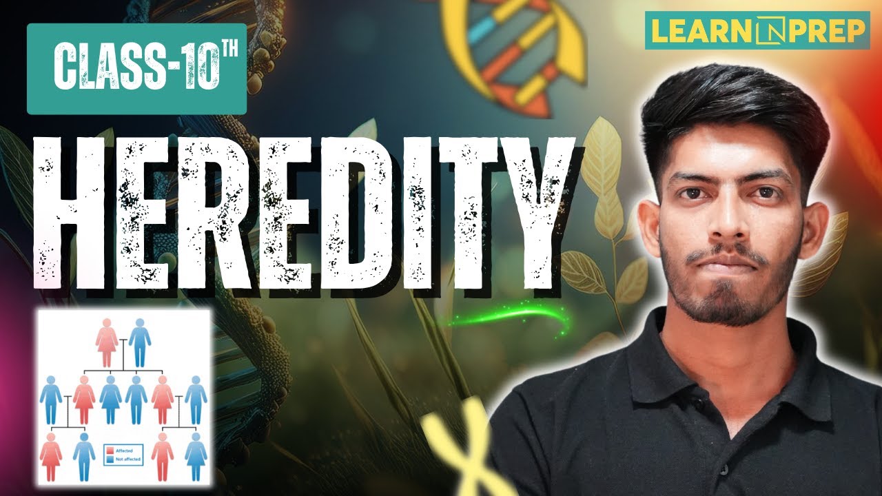 Heredity | Class 10 Biology | NCERT Explained with Tricks | Ritik Sir # ...