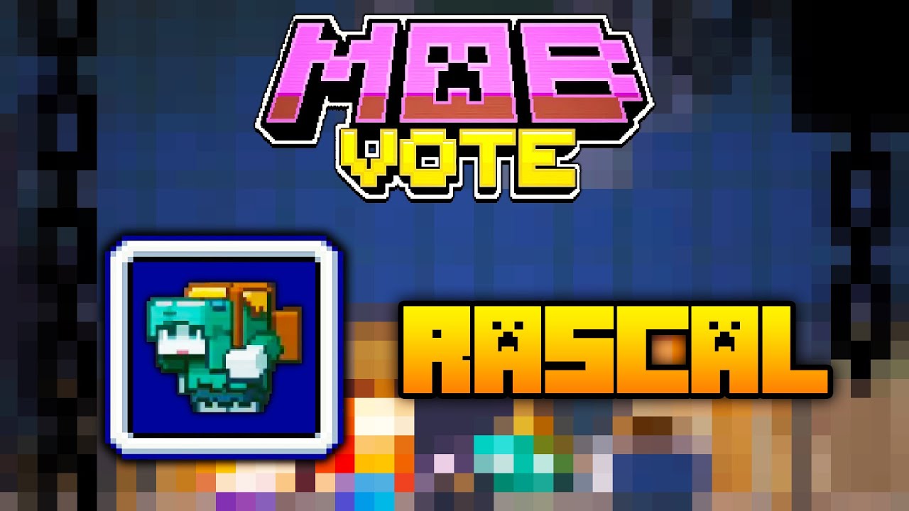 NOUVEAU MOB: Le Rascal Pour Minecraft 1.20 🐲 - Minecraft Mob Vote 2022 ...