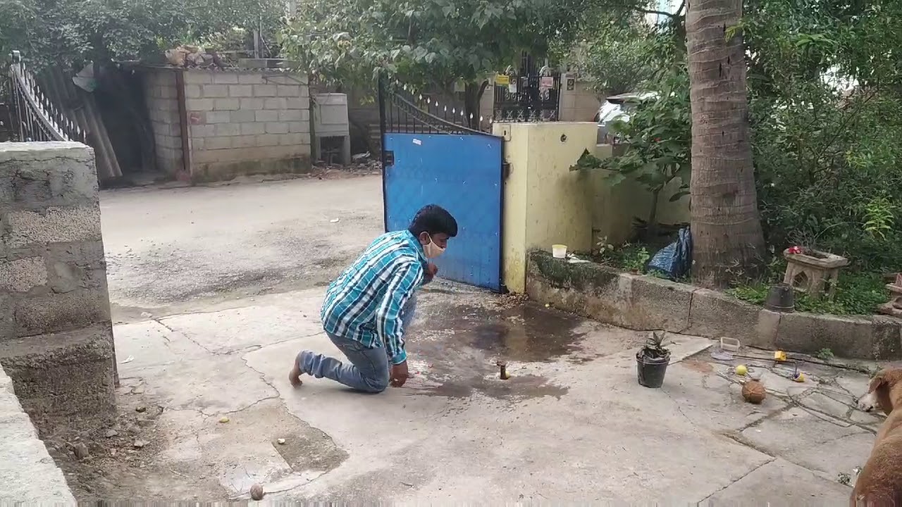 Traditional method BORE WELL water point 9342278897 - YouTube