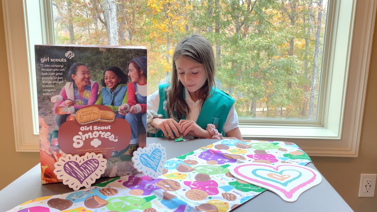 Brielle Baker 2021 Cookie Rewards Unboxing - YouTube