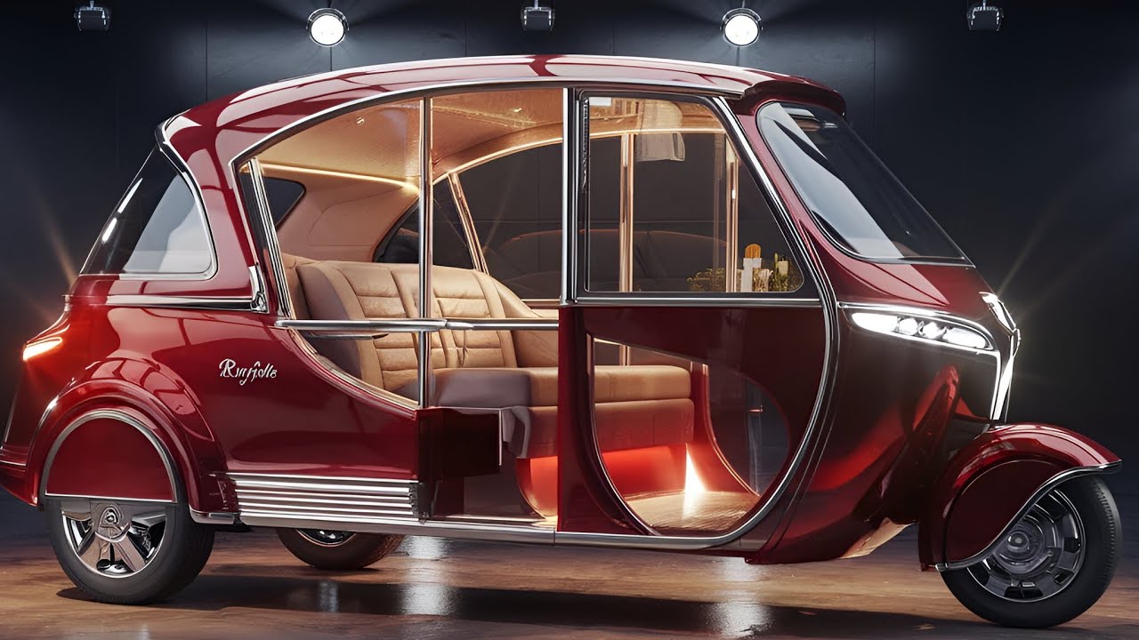 Premium Auto Rickshaw of the Future – Royale Glide 2025 - YouTube
