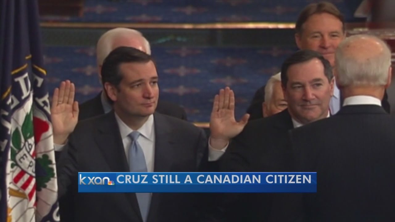 Ted Cruz still a dual US-Canadian citizen - YouTube
