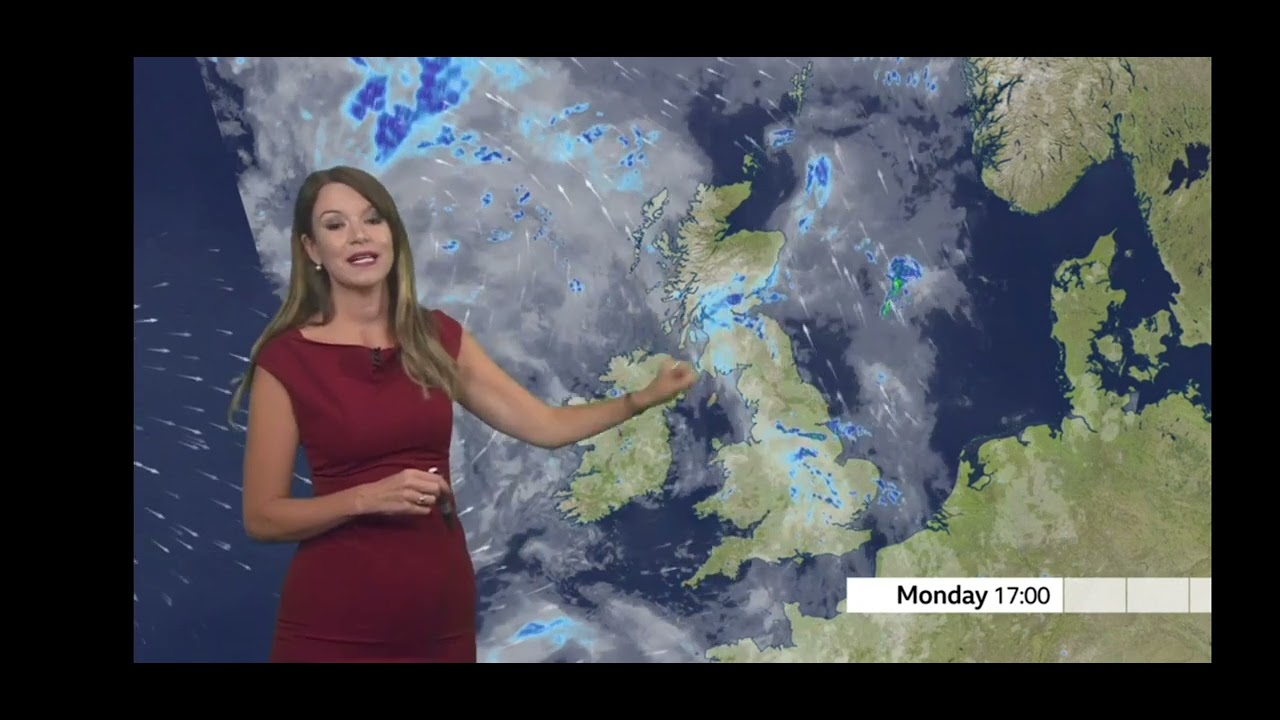 Elizabeth Rizzini national weather Uk - YouTube