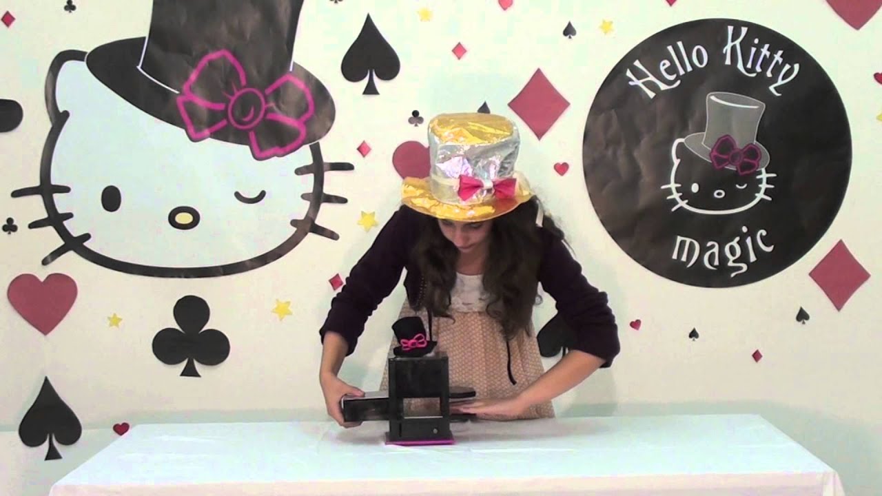 Hello Kitty Magic - Clunk, The three parts cut illusion - YouTube