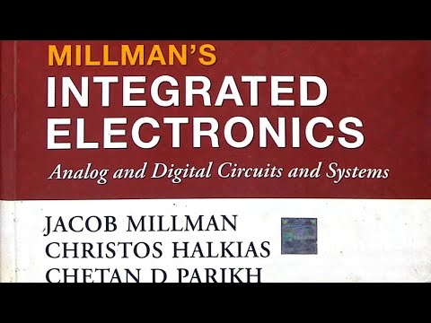 Book Review | Integrated Electronics by Millman & Halkias | Best Book ...