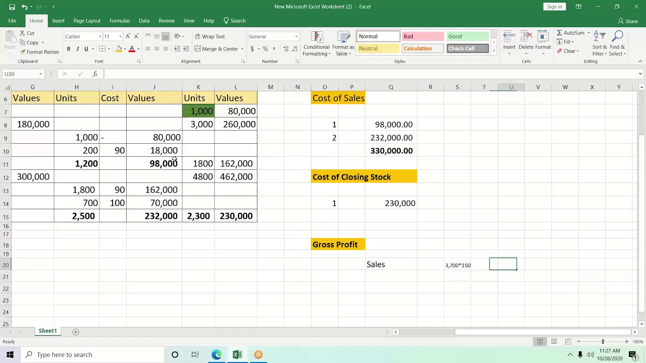 LKAS 02 PRACTICE Question FIFO - YouTube