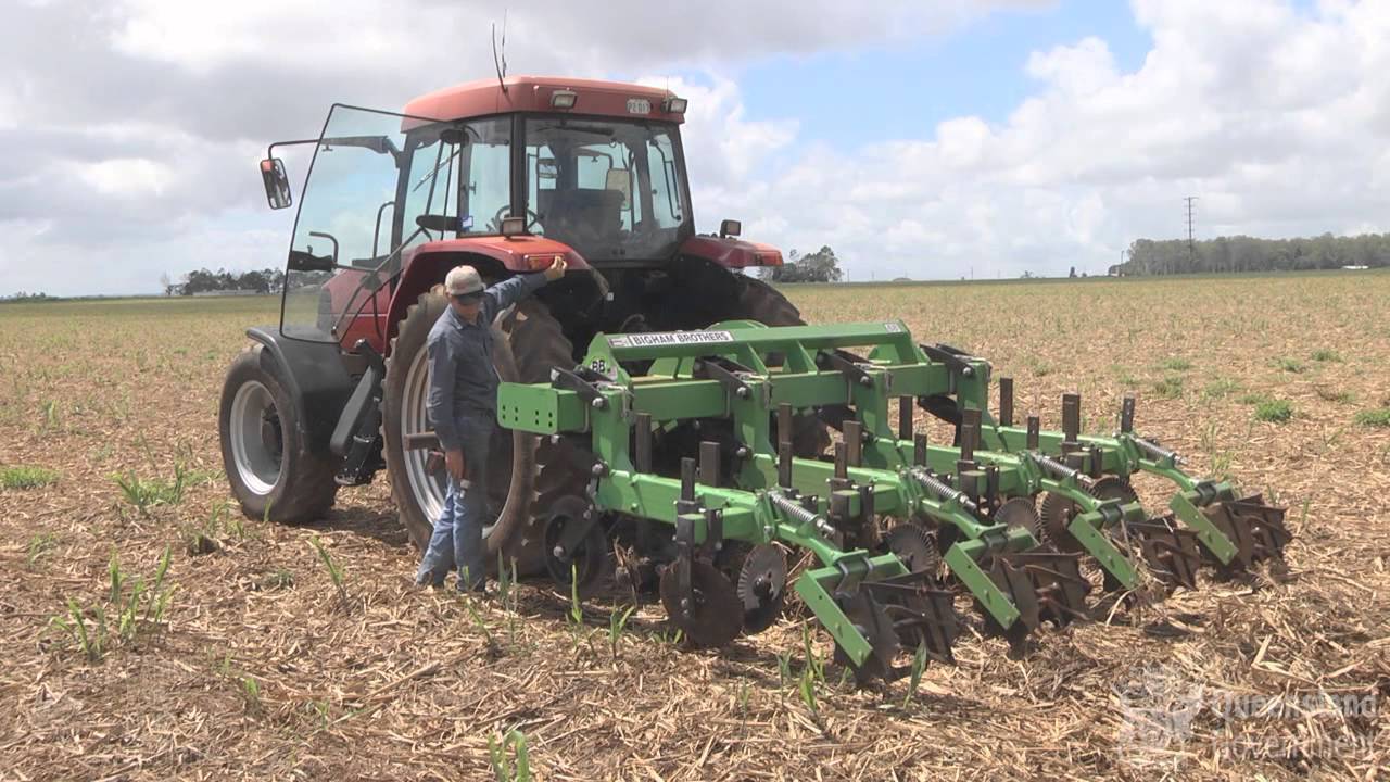 Strip tillage for vegetable production - YouTube