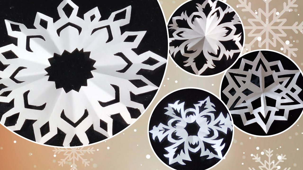 Paper Snowflakes | How to make snowflake out of paper - Christmas decor ...