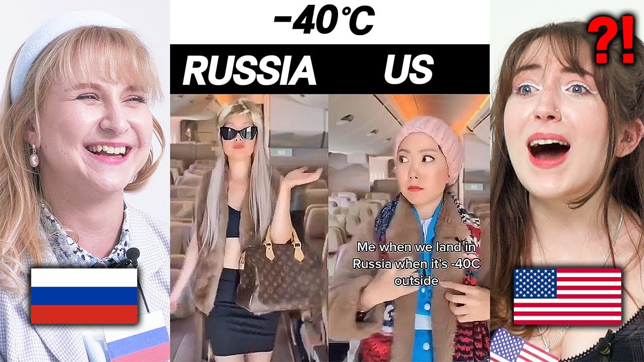 American and Russian React to USA VS RUSSIA Tiktok Compilation!! - YouTube