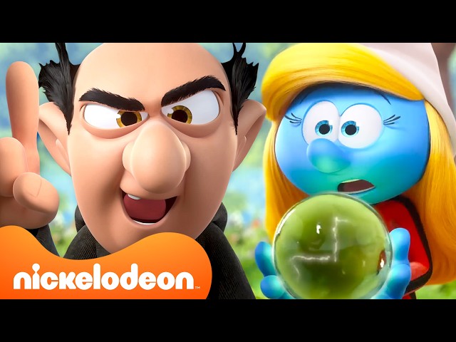 Gargamel TRAPS Smurfette for the Magic Ball! 🔮 | The Smurfs | Nicktoons ...