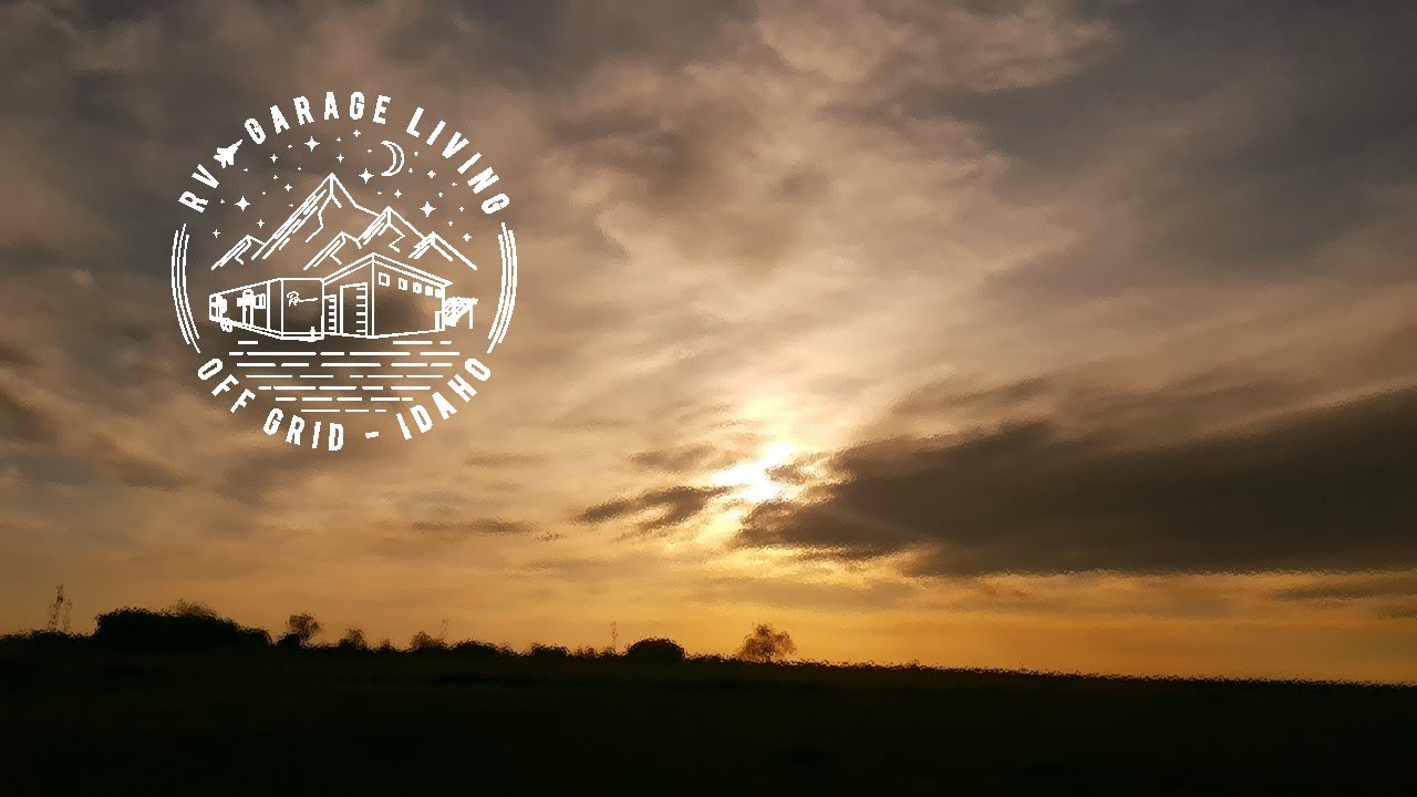 S4E10: Powerhouse metal install; RV Garage Living ~ Idaho - YouTube