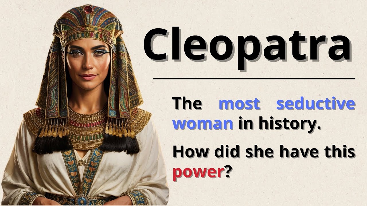 CLEOPATRA'S Life Story | Learn English Through Stories | Basic Level ...
