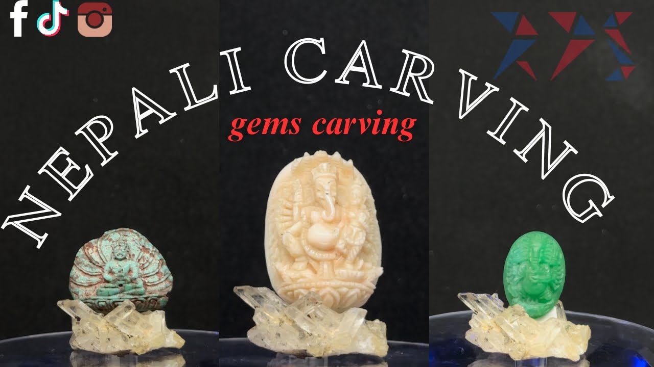 Handmade Nepali carving of gemstone and benefits of gemstone ||Natural ...