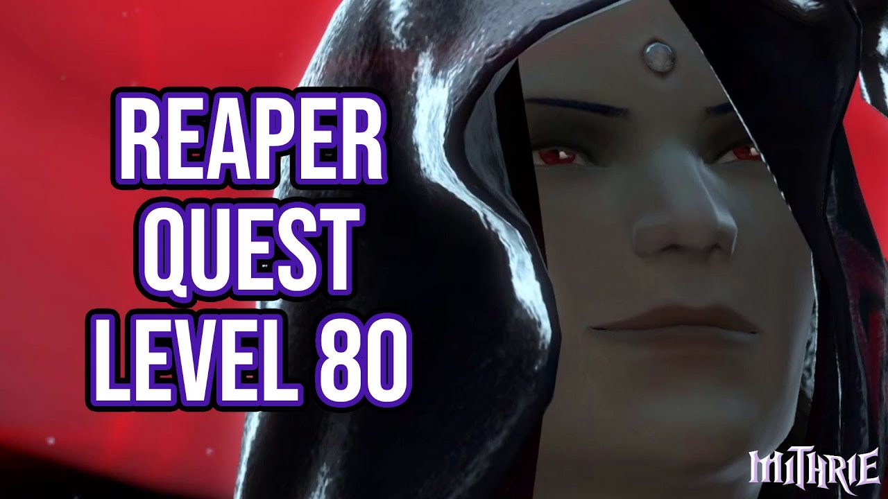 FFXIV 6.0 1589 Reaper Quest Level 80 - YouTube
