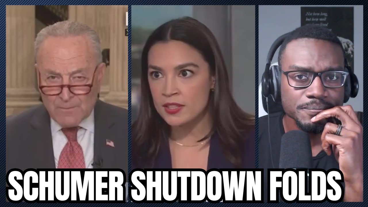 Progressives Angry Over Schumer Folding On Shutdown Showdown - YouTube