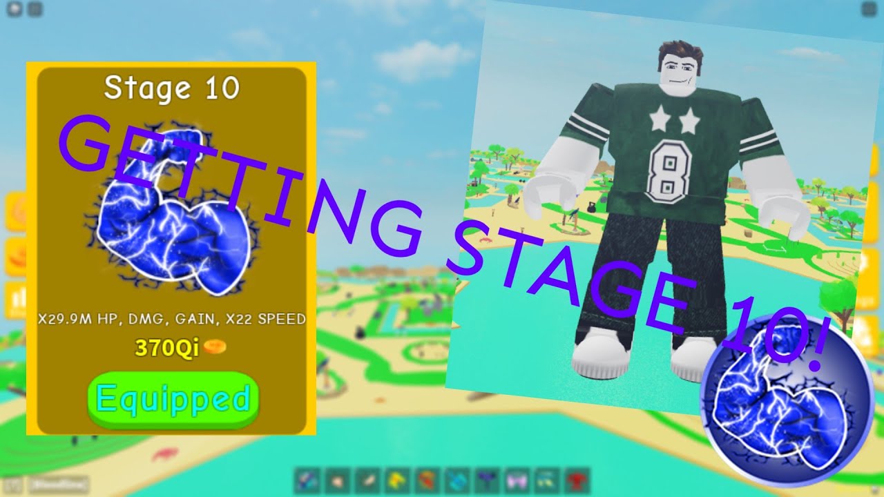 GETTING STAGE 10 IN LIFTING SIMULATOR! ( Roblox ) - YouTube