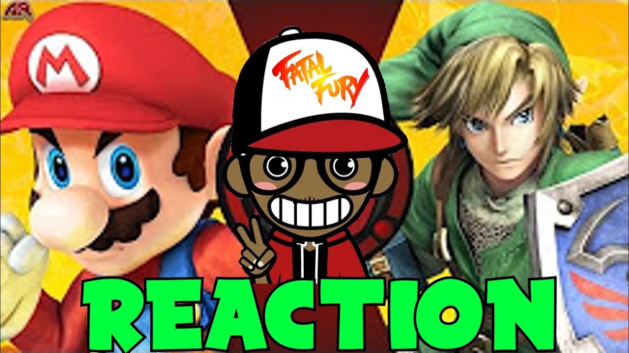 MARIO vs LINK!!! | Cartoon Fight Club Reaction - YouTube