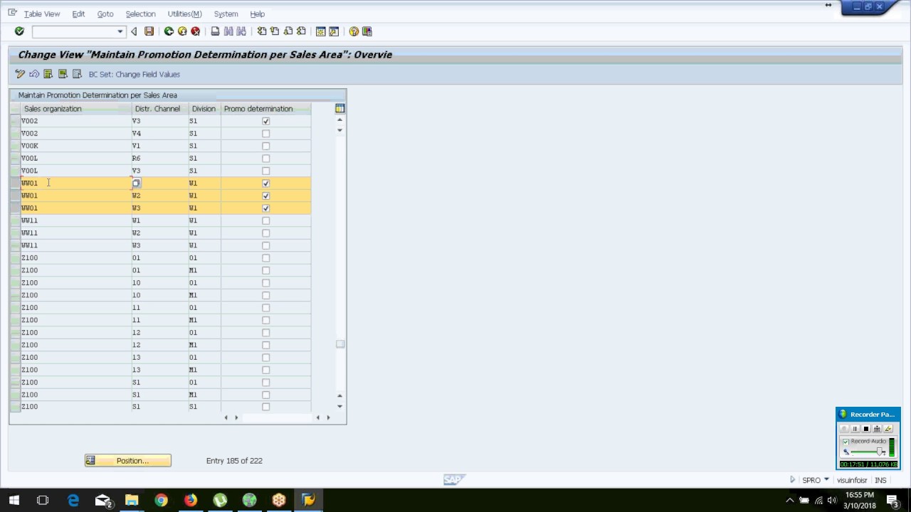 SAP IS-RETAIL Promotions Configurations - YouTube