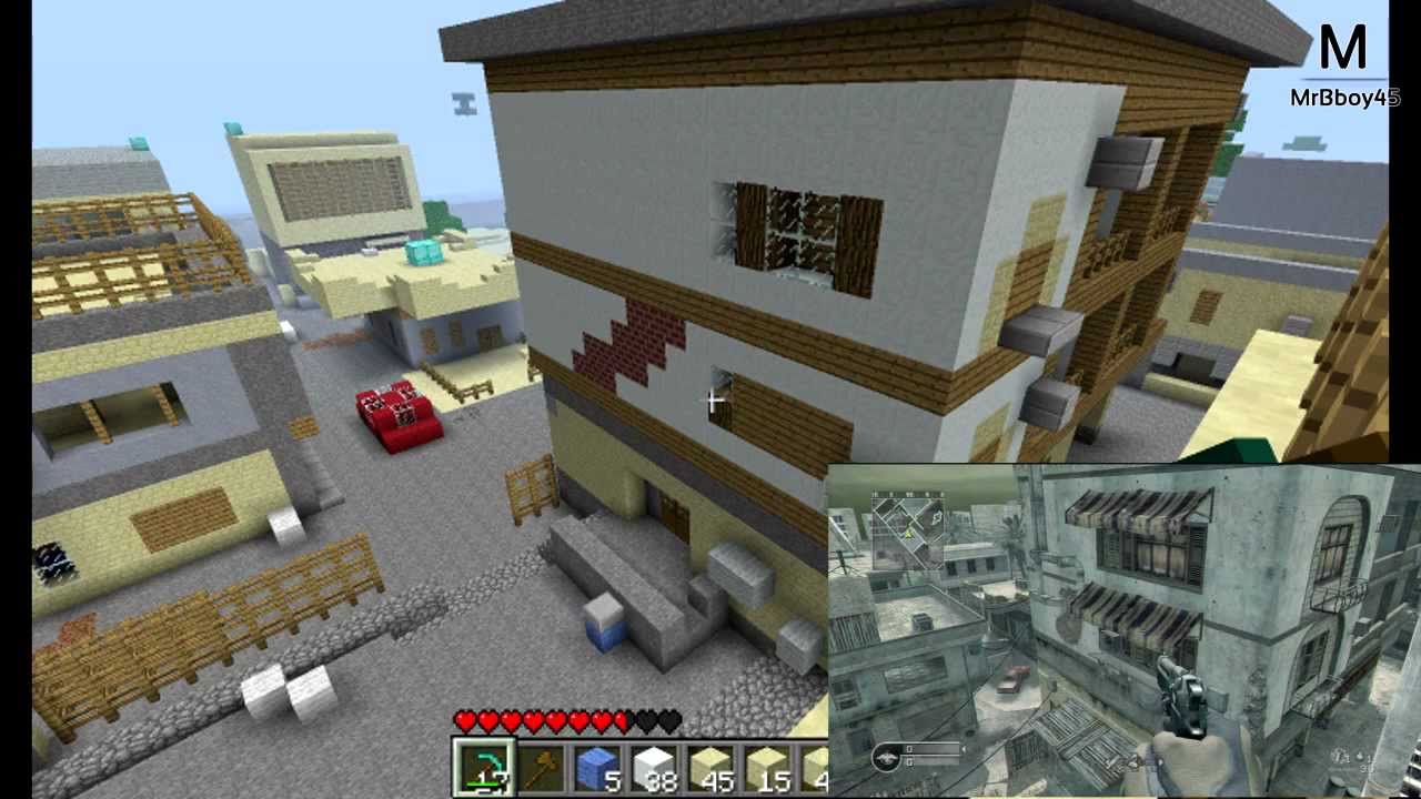 Call of Minecraft | Map Crash de Call of Duty 4 | Modern Warfare - YouTube