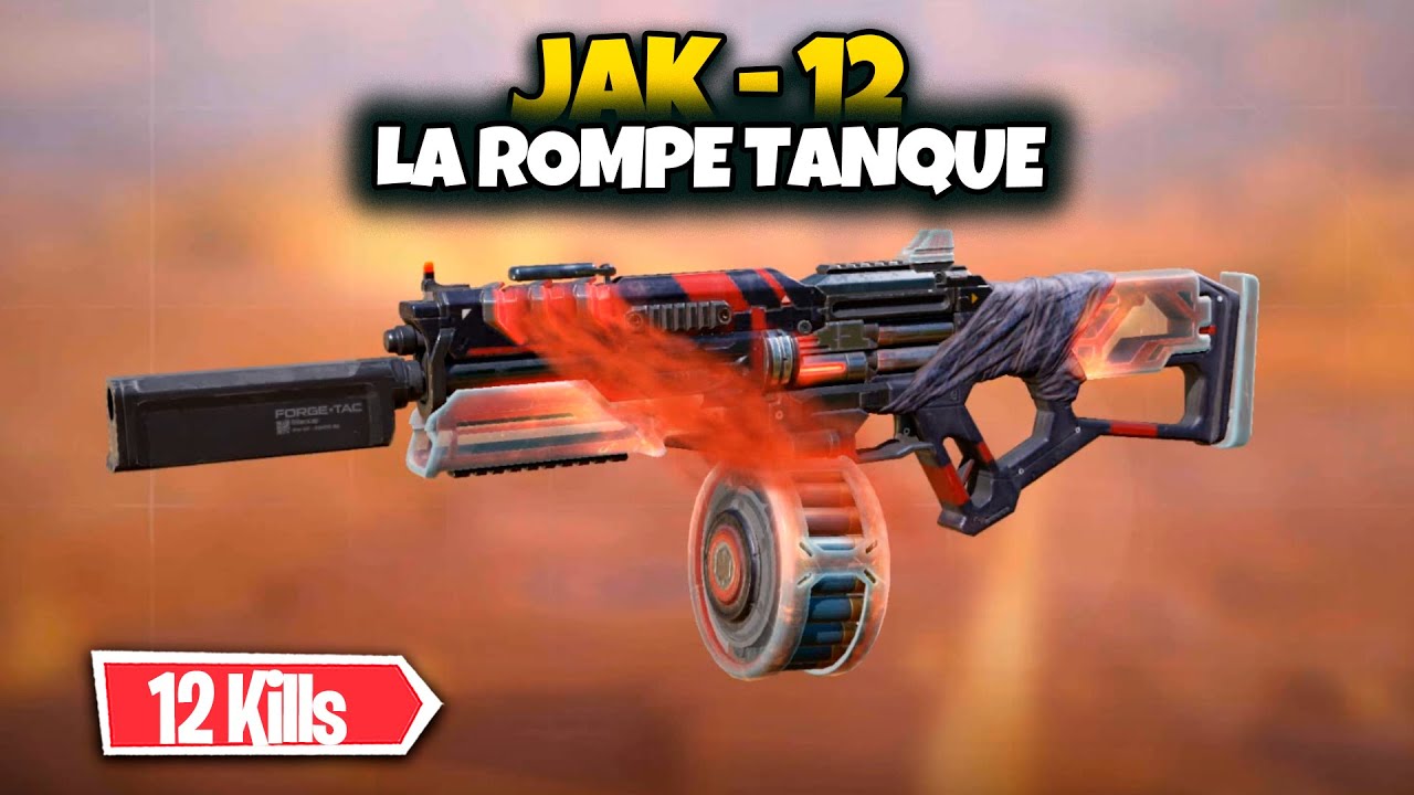 JAK 12 ES IMPARABLE, ENFRENTE UN TANQUE Y ENEMIGOS EN BATTLE ROYALE ...