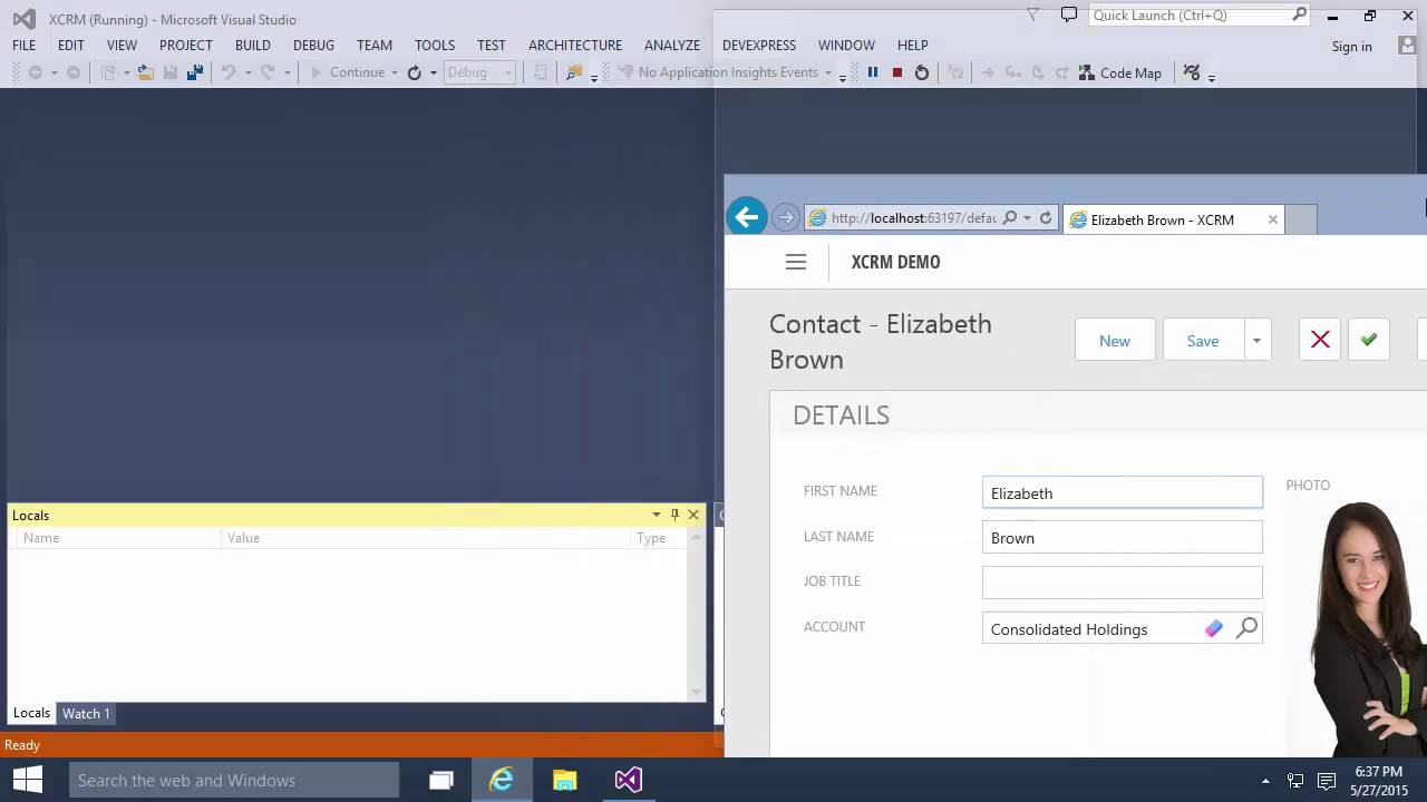Devexpress Xaf Touch Optimization For The Web Youtube