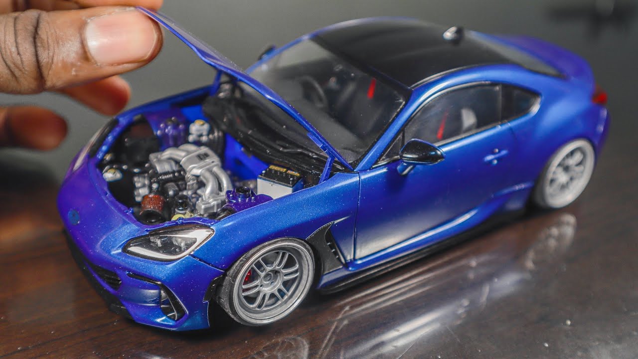 How to build Subaru BRZ Model Car Episode 3 (Tamiya 1/24 Subaru BRZ ...