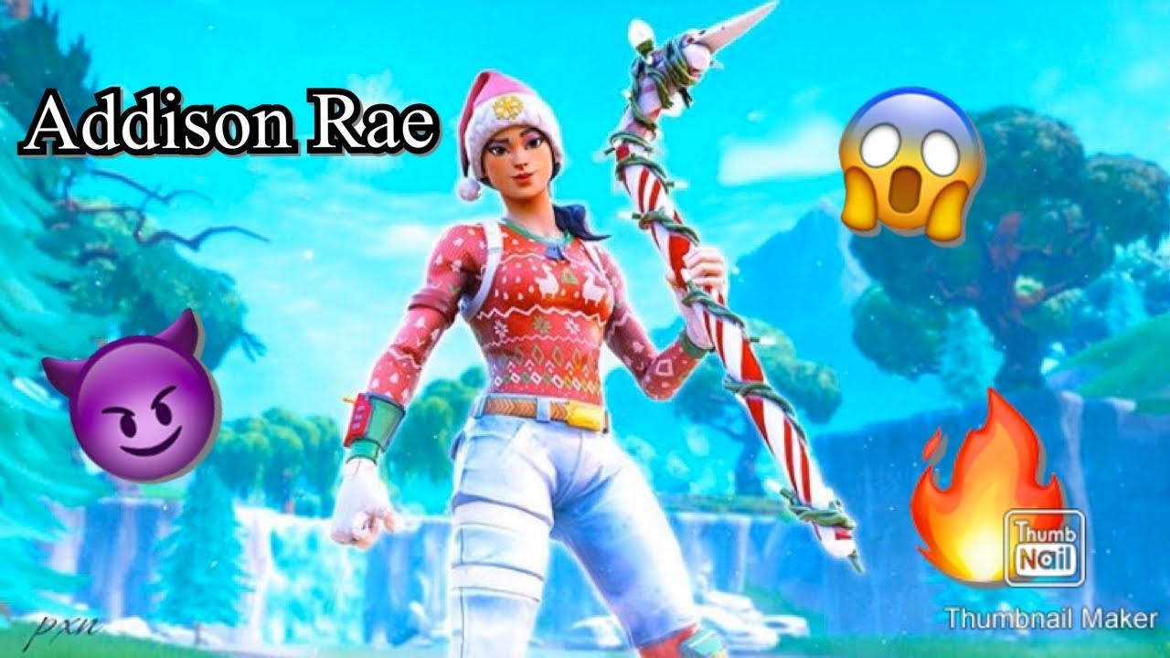 Addison Rae | Fortnite Mobile Montage - YouTube